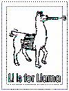 Letter L Coloring Pages