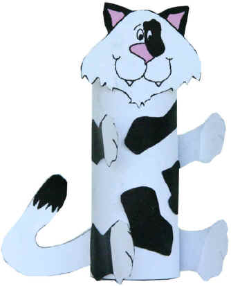 Cat Toilet Paper Roll Craft