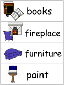 Three Little Pigs Word Wall Words